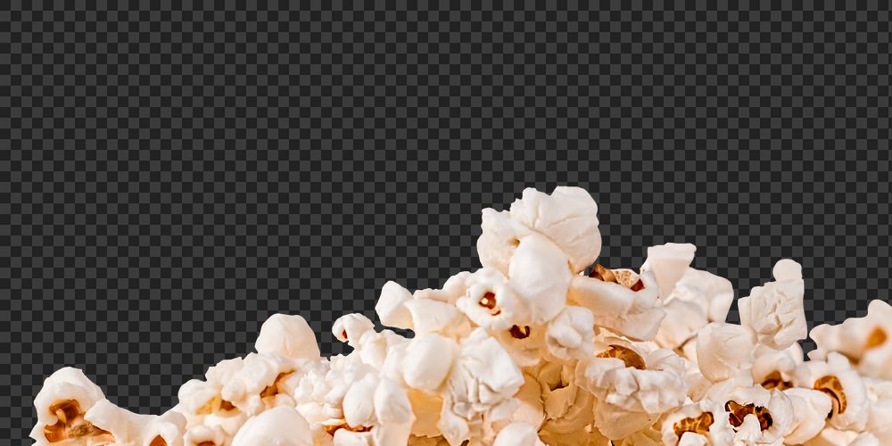 Popcorn png border, transparent background | Premium PNG - rawpixel