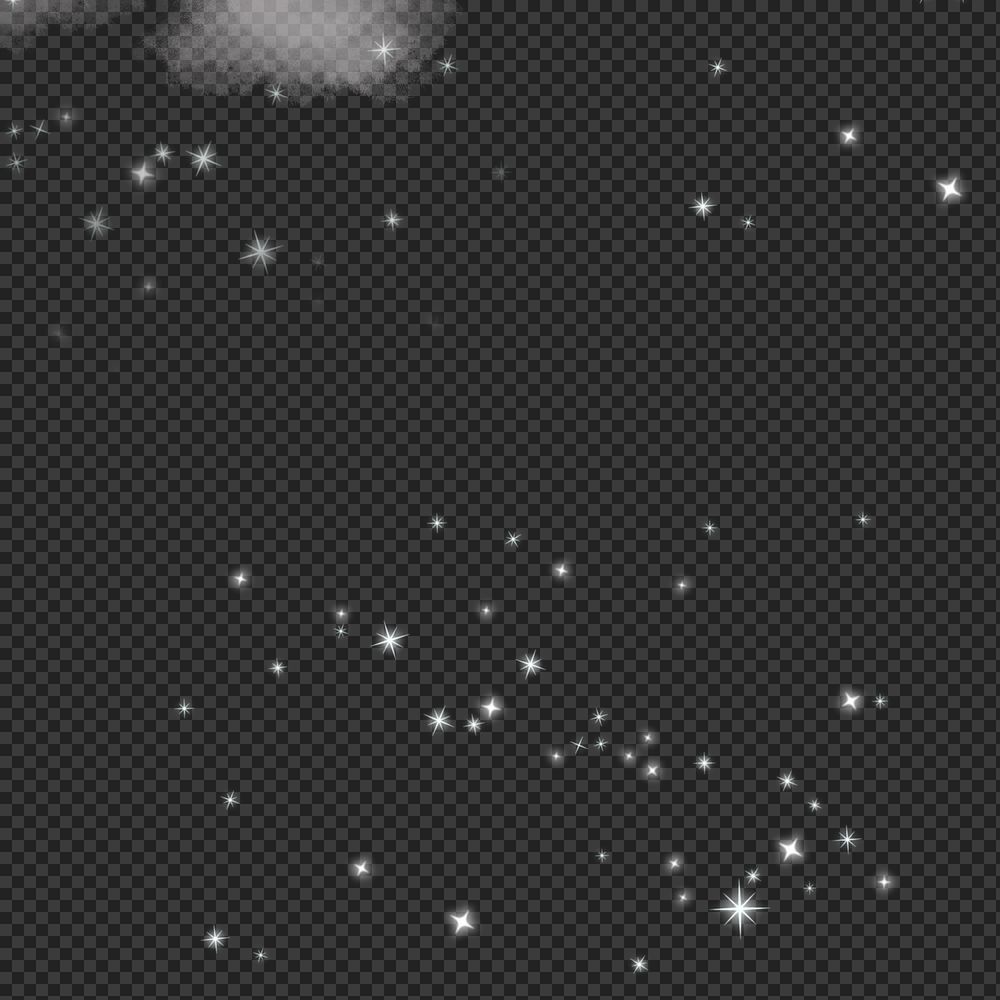 White sparkles png effect, transparent | Premium PNG - rawpixel