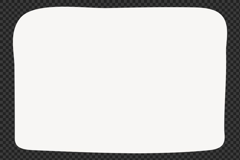 White square PNG frame transparent | Premium PNG - rawpixel