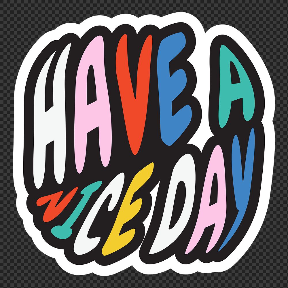 Have a nice day png | Free Icons - rawpixel