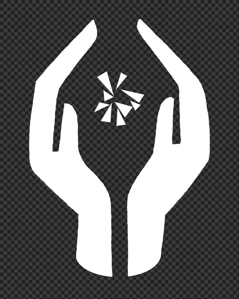 Cupping hands png illustration on transparent | Premium PNG - rawpixel