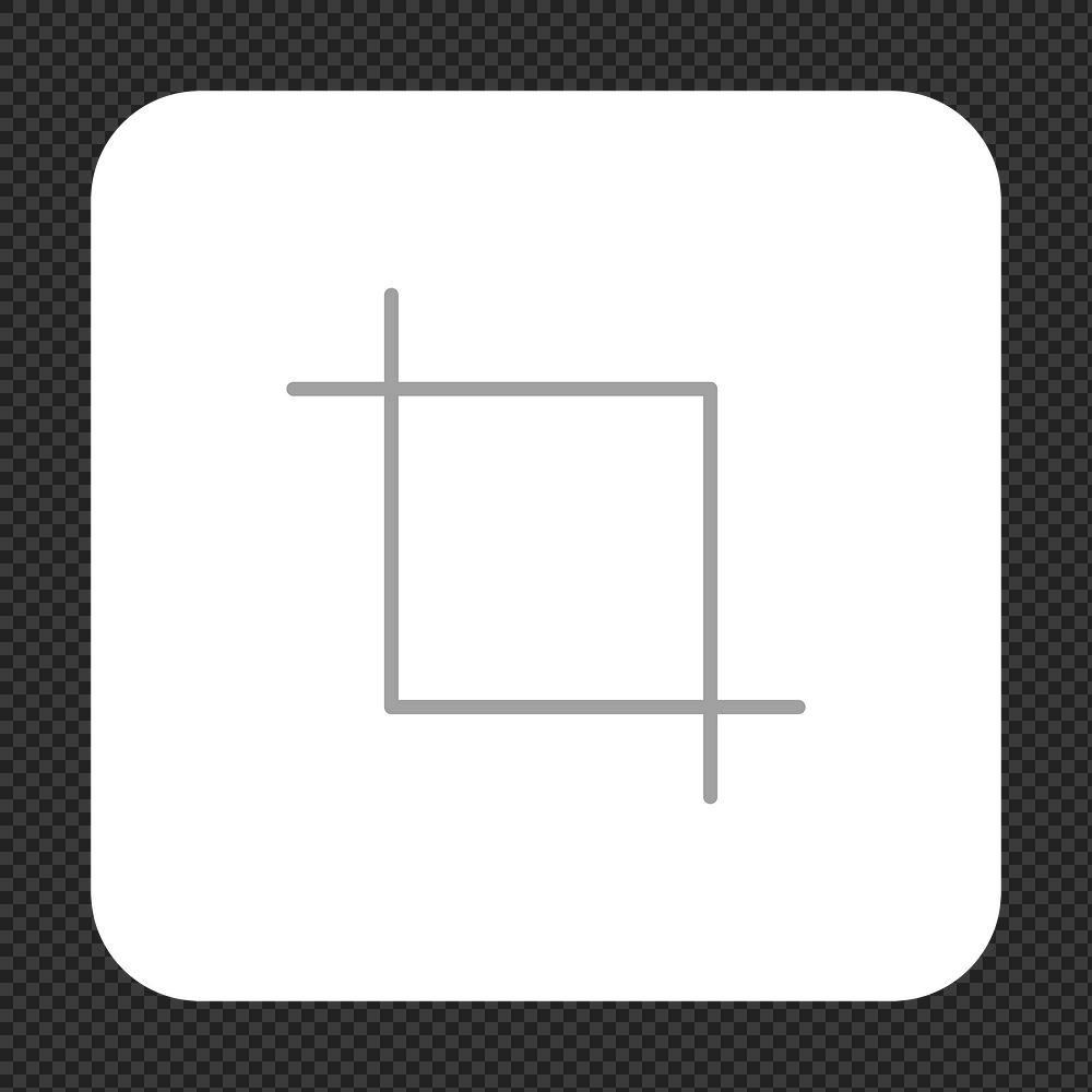 PNG crop edit icon transparent | Free Icons - rawpixel