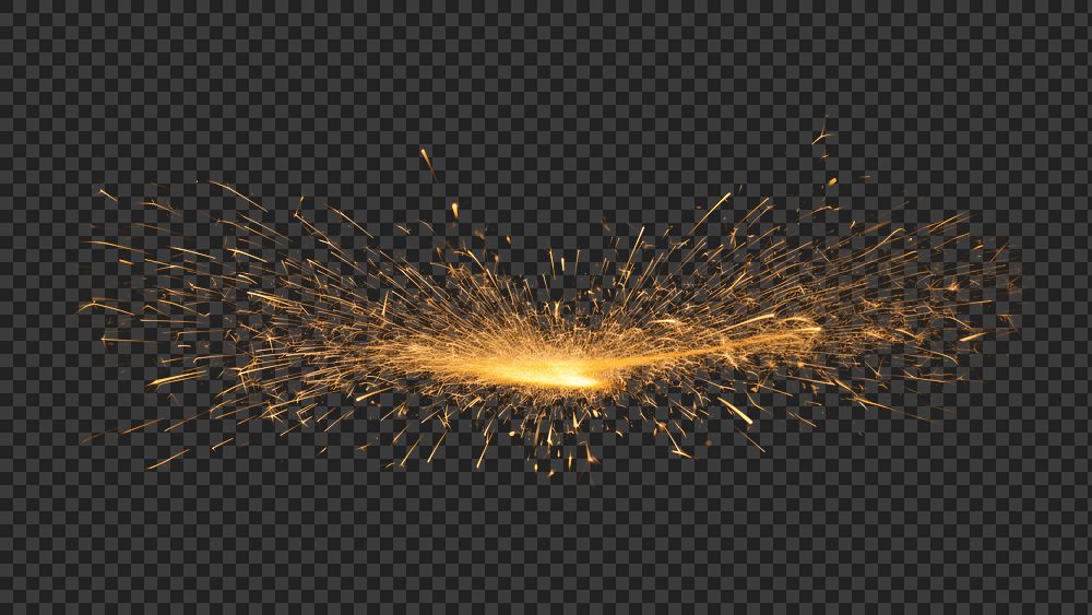 PNG Some grinding sparks fireworks | Free PNG - rawpixel