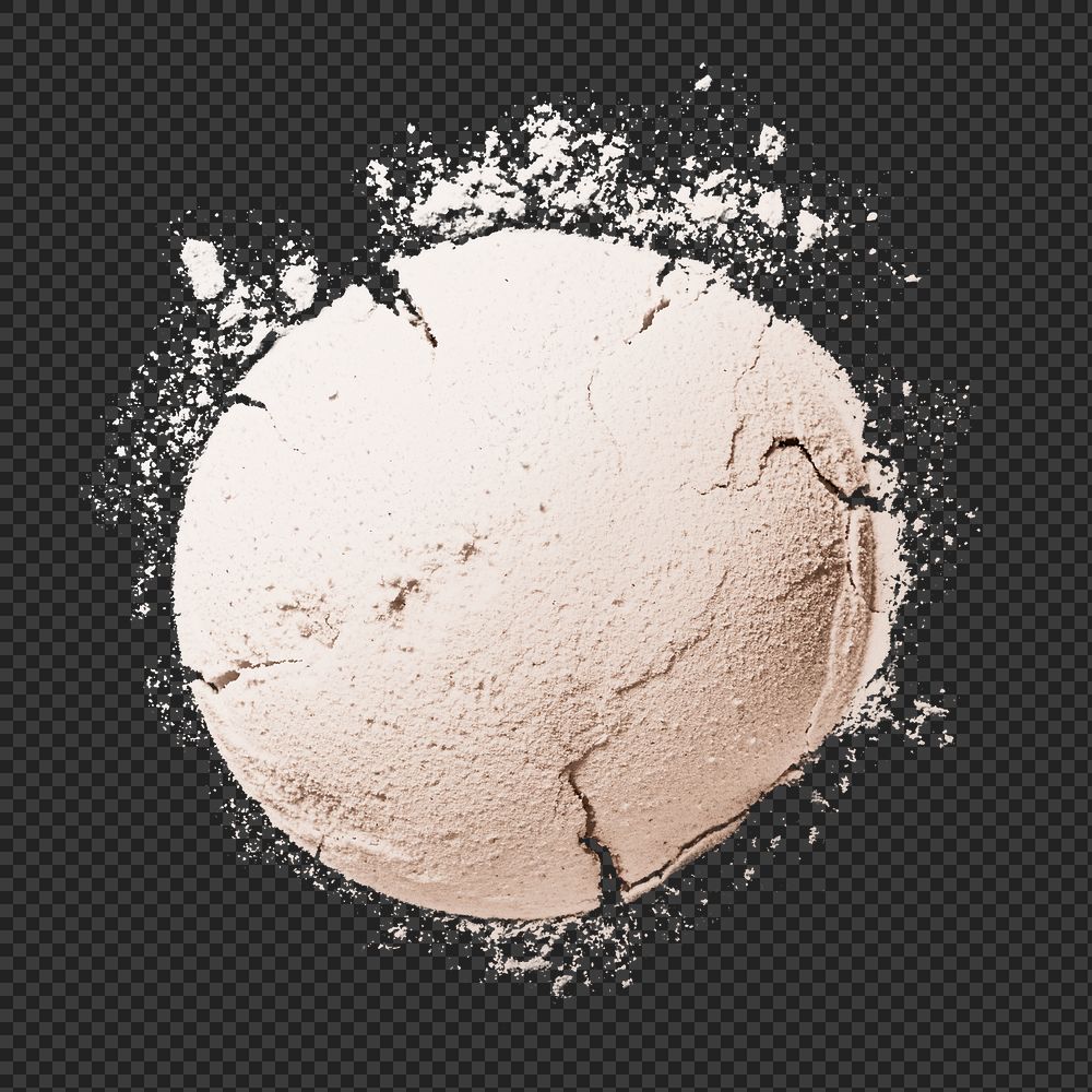 Beige round powder png, texture | Premium PNG - rawpixel