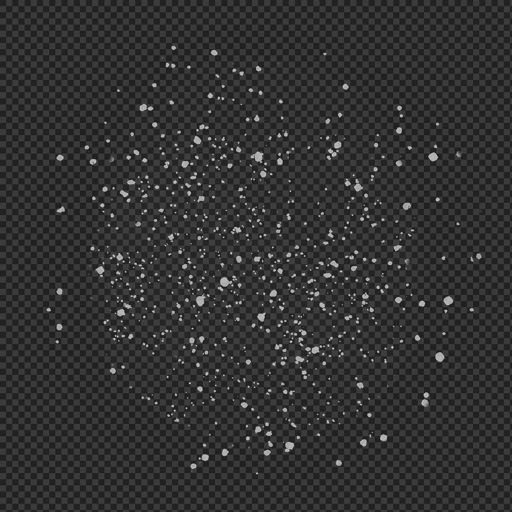 White particles png sticker, glitter | Premium PNG Sticker - rawpixel