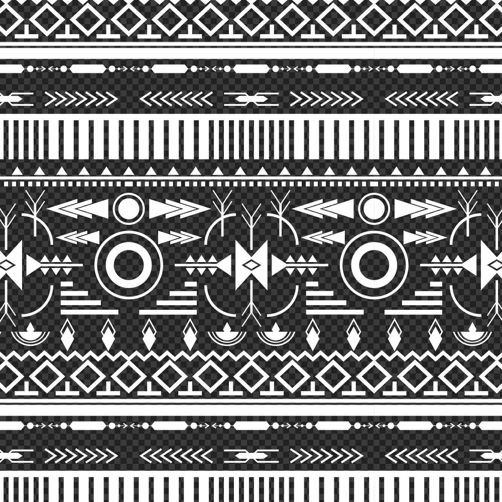 Ethnic pattern png, transparent background, | Free PNG - rawpixel