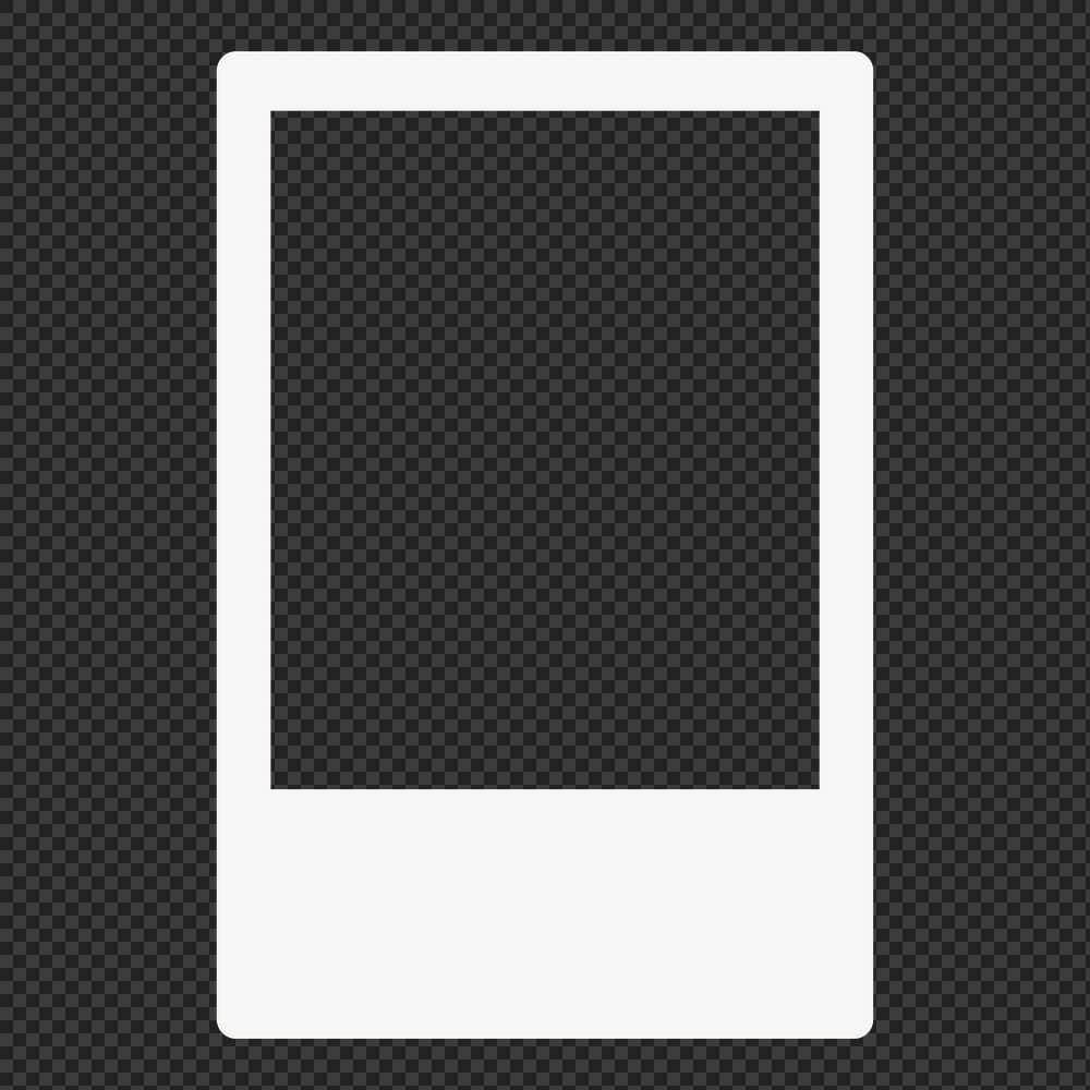 Png instant photo frame, transparent | Premium PNG Sticker - rawpixel