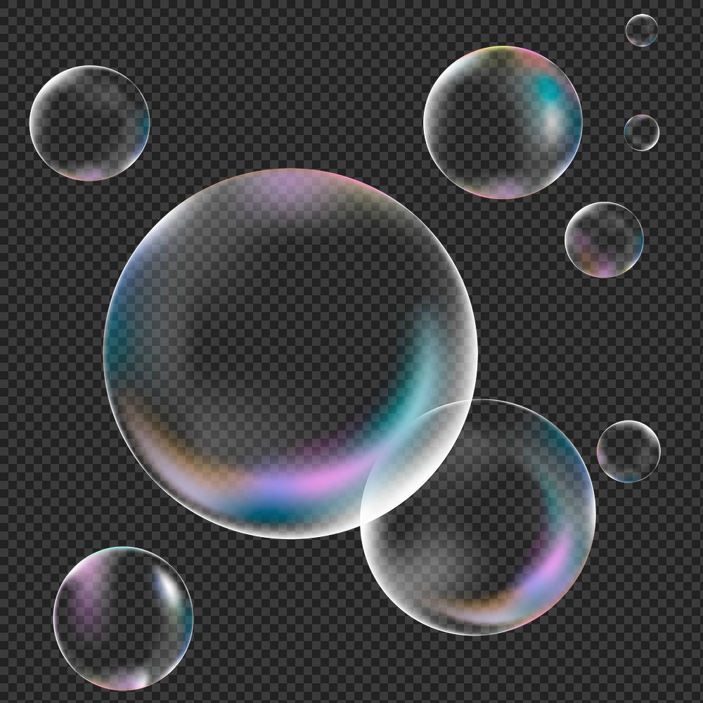 Png clear bubble design element | Free PNG Sticker - rawpixel