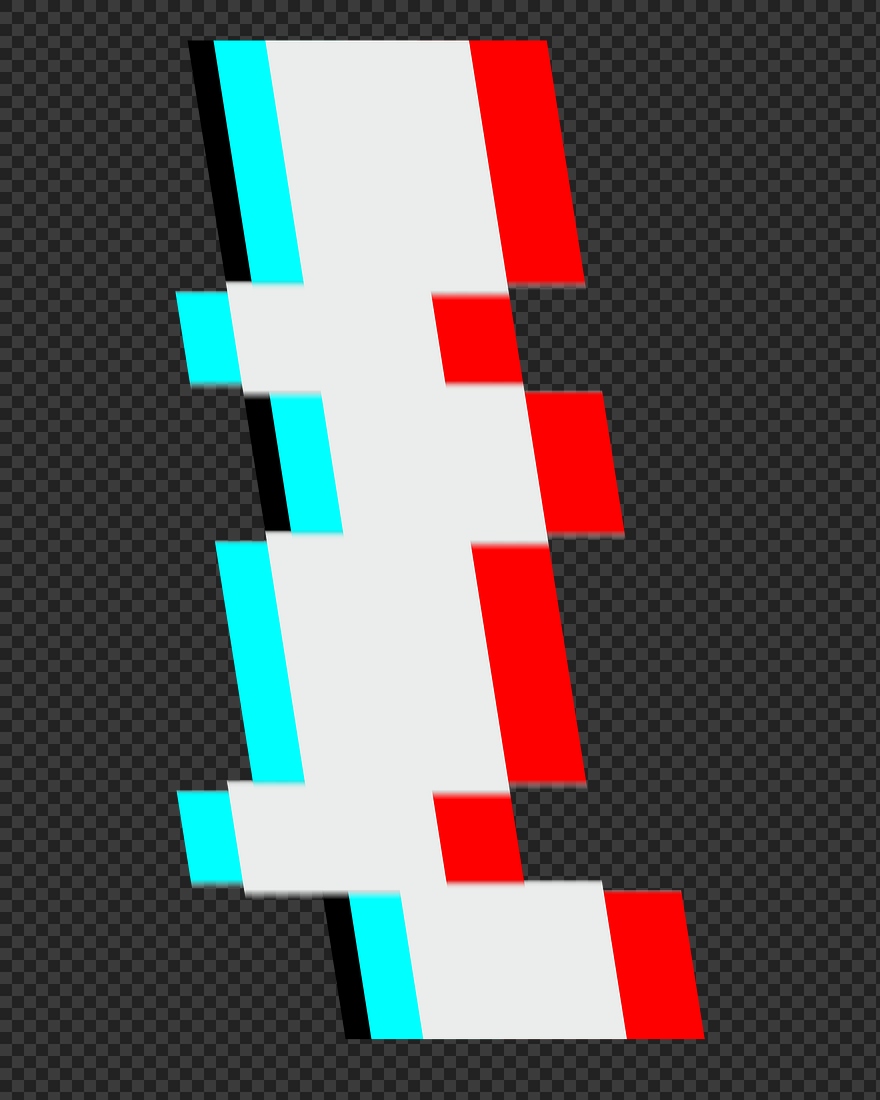 Backslash png glitch sign, transparent | Premium PNG - rawpixel