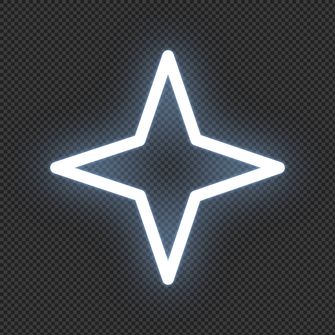 Blink icon png white blue | Premium PNG - rawpixel