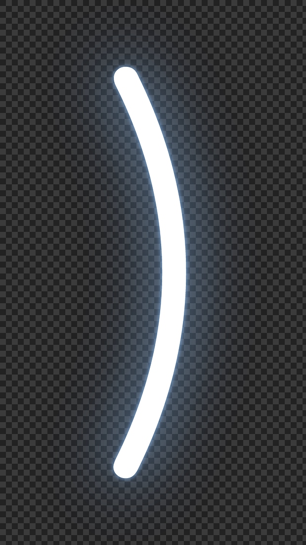 Parentheses sign png neon symbol, | Free PNG - rawpixel