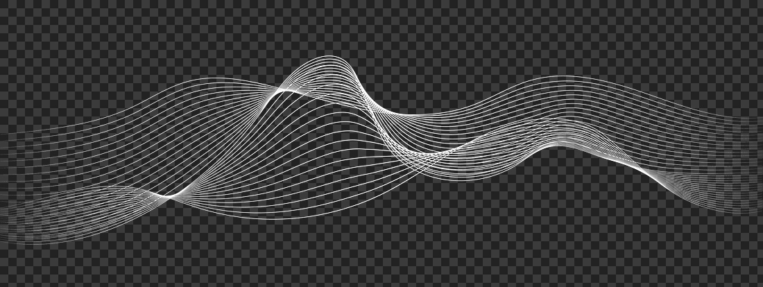 White wave png digital remix, | Premium PNG - rawpixel