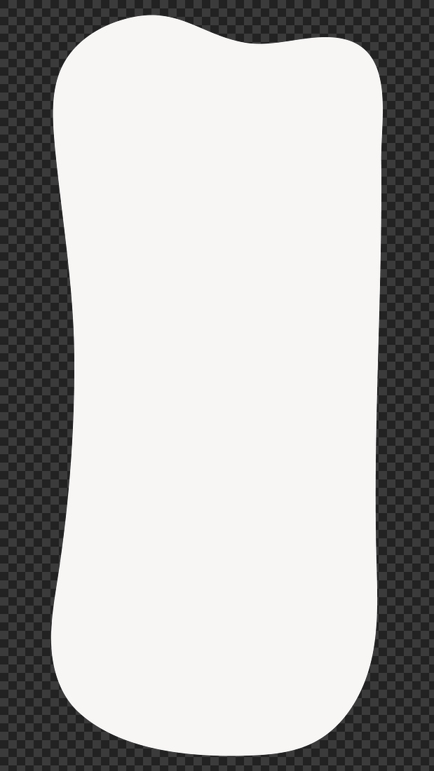 PNG white organic shape transparent | Premium PNG - rawpixel
