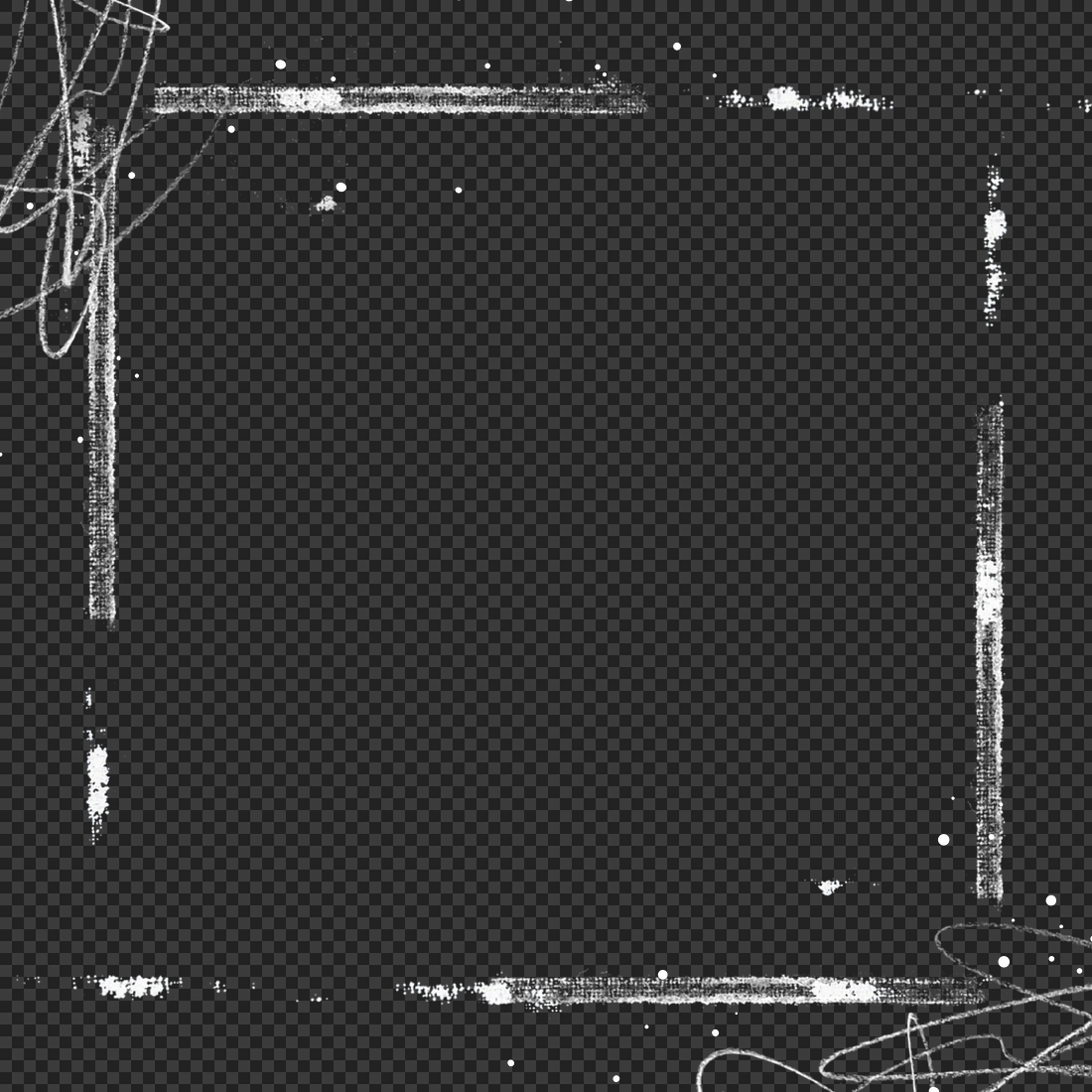 White ink frame png, transparent | Premium PNG - rawpixel