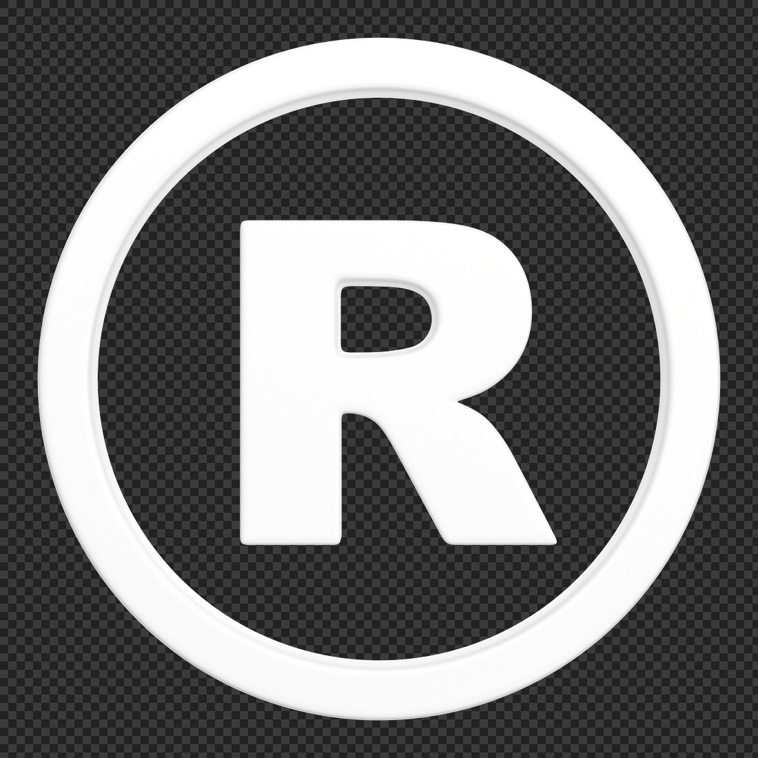 White registered trademark png symbol | Premium PNG - rawpixel