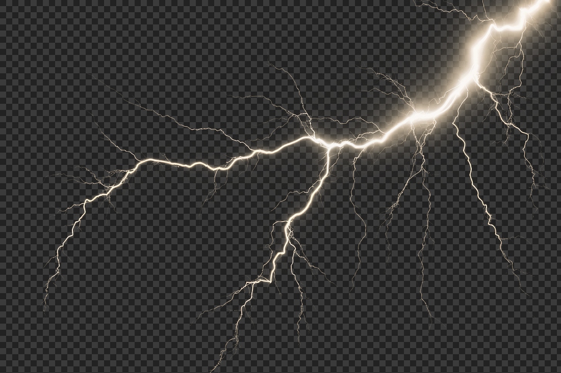 PNG Lightning thunder overlay effect | Premium PNG - rawpixel