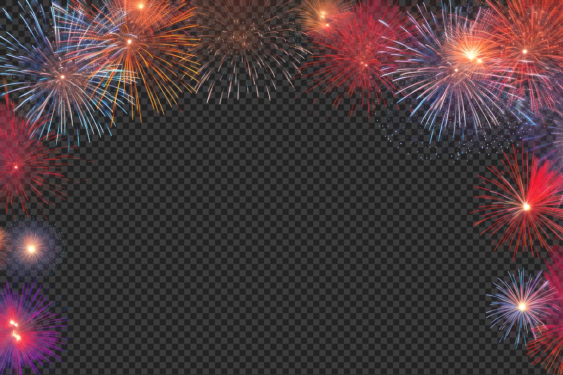 PNG fireworks backgrounds outdoors night | Free PNG - rawpixel
