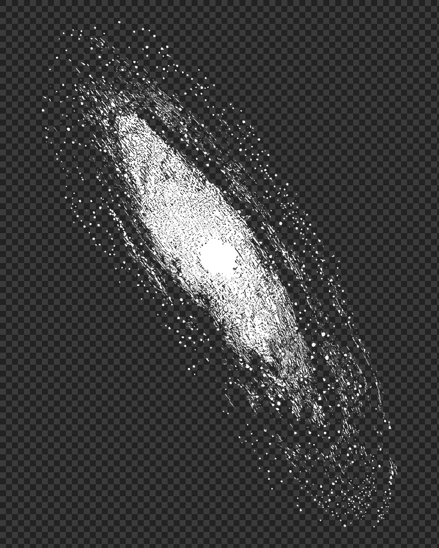 Galaxy png illustration, transparent background | Premium PNG - rawpixel