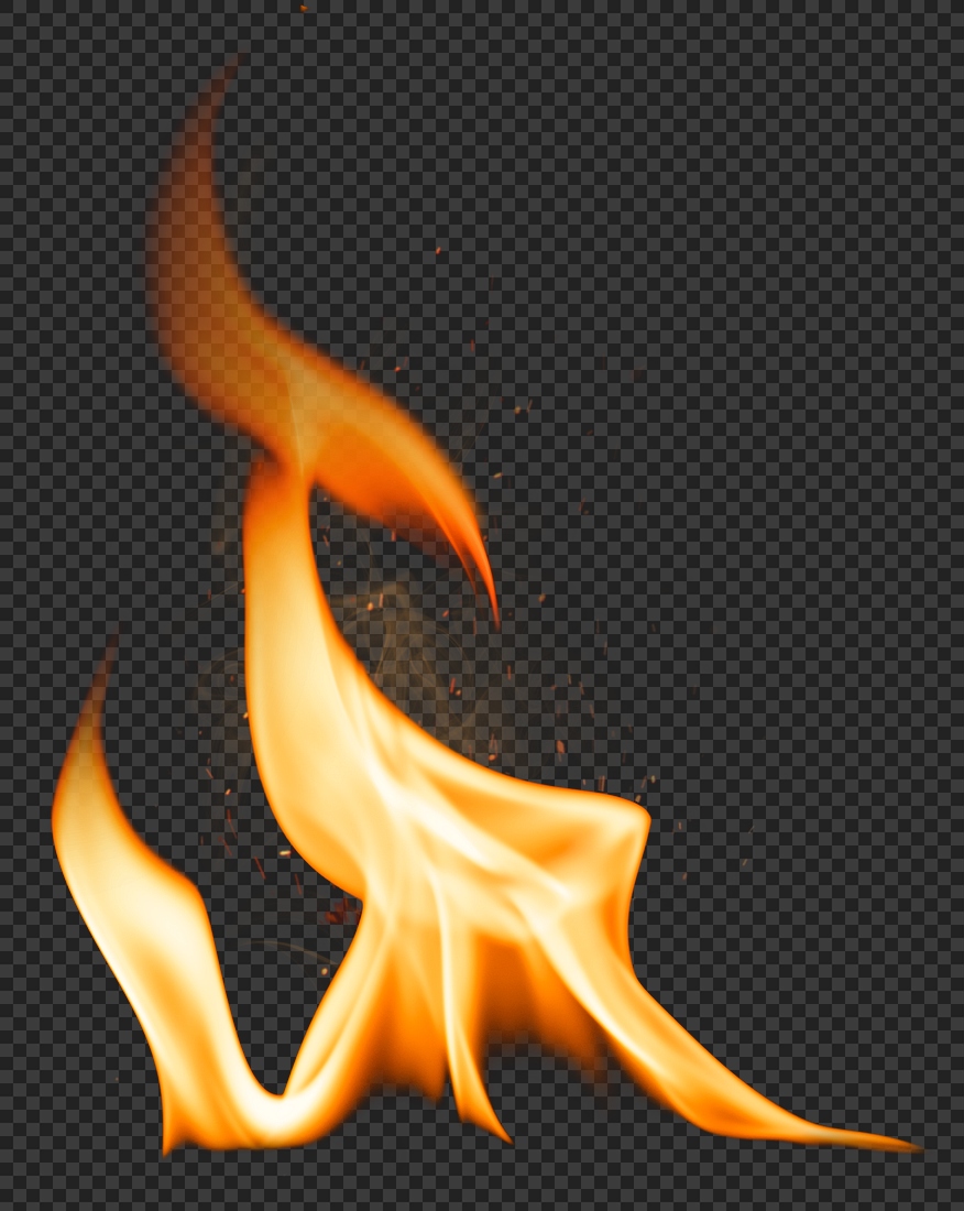 Campfire flame png sticker, realistic | Premium PNG Sticker - rawpixel
