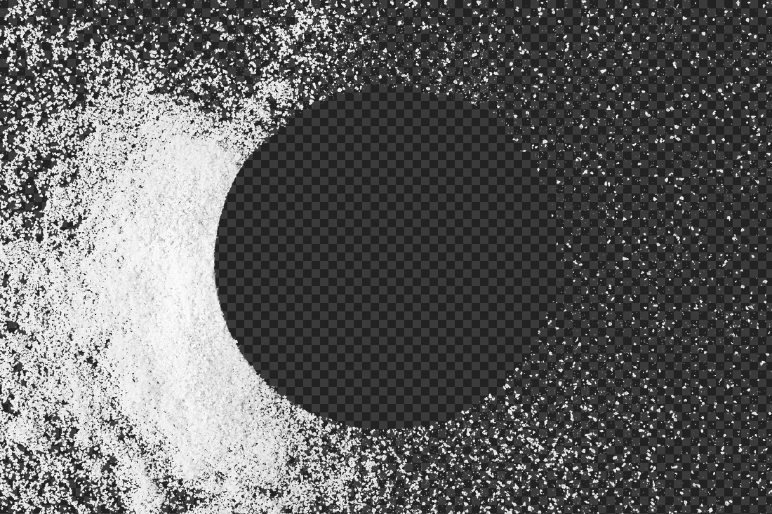 White powder png, round frame | Premium PNG - rawpixel