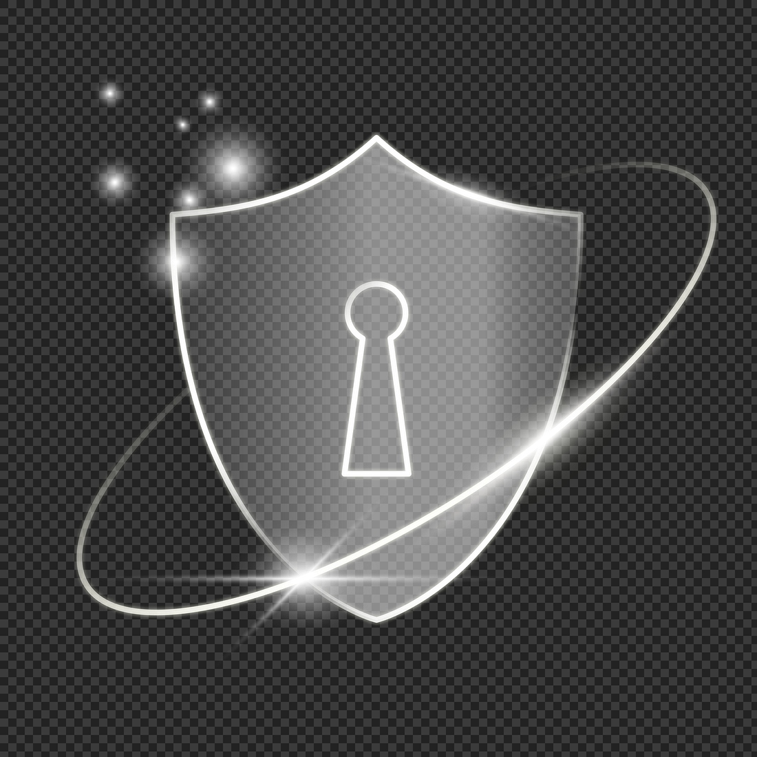 Lock shield png cyber security | Premium PNG Sticker - rawpixel