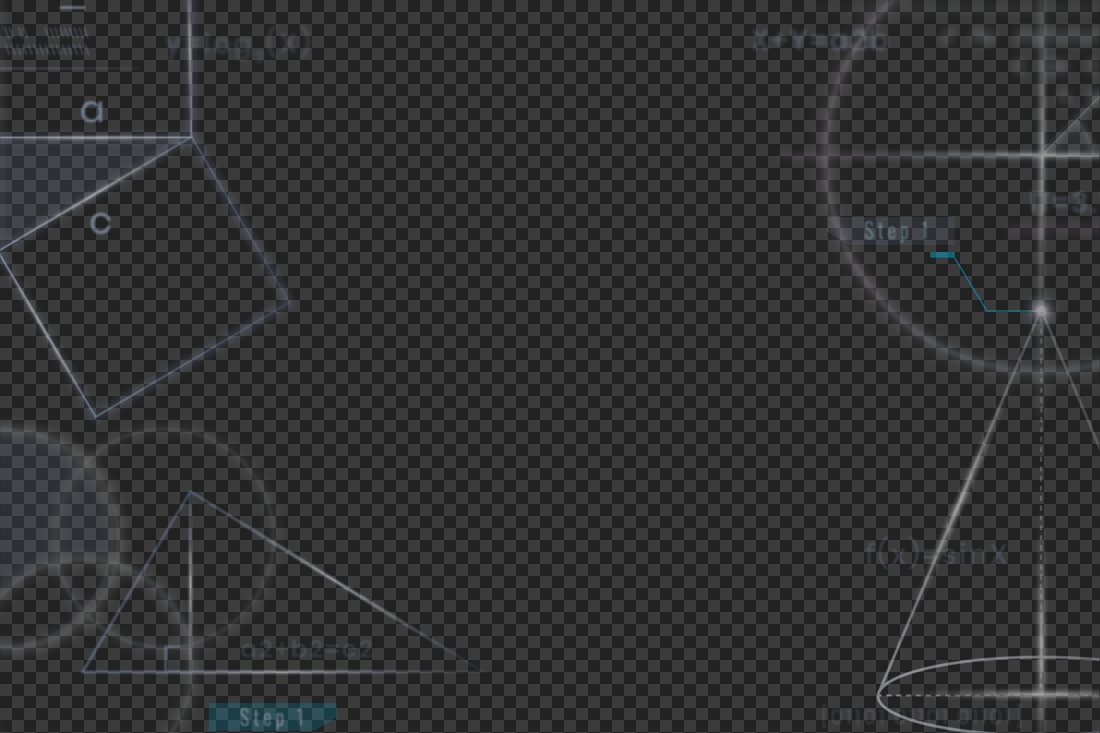 Science png frame, geometric background | Premium PNG - rawpixel