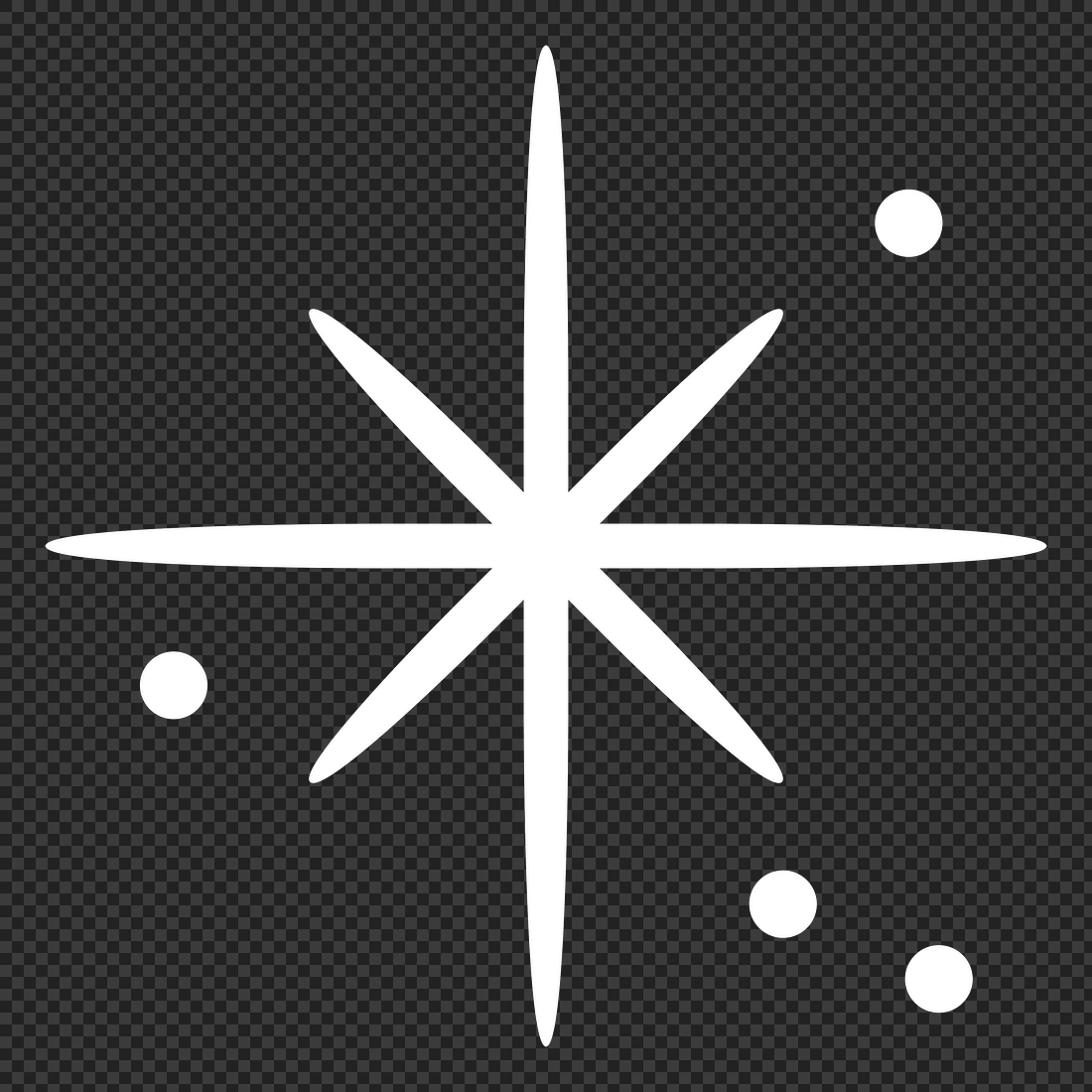 Png sparkling stars icon simple | Premium PNG Sticker - rawpixel