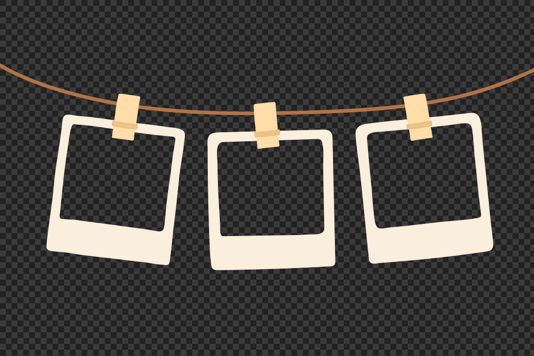 Instant photo png transparent background, | Premium PNG Sticker - rawpixel