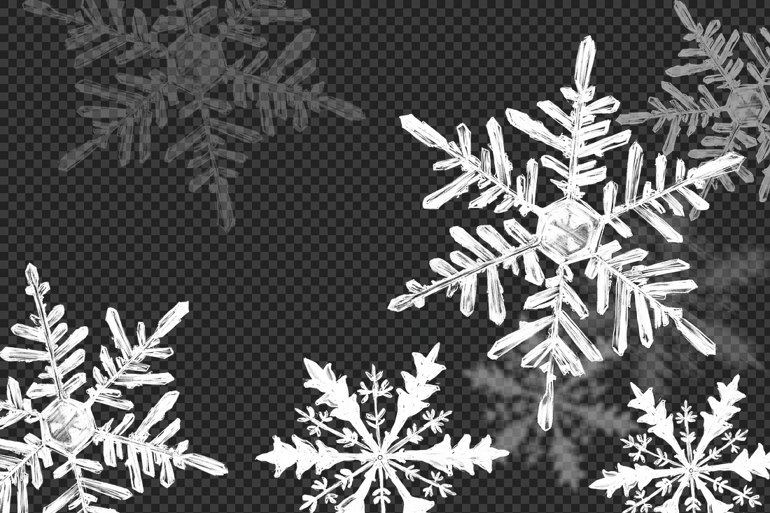 Snowflake png design element | Premium PNG - rawpixel