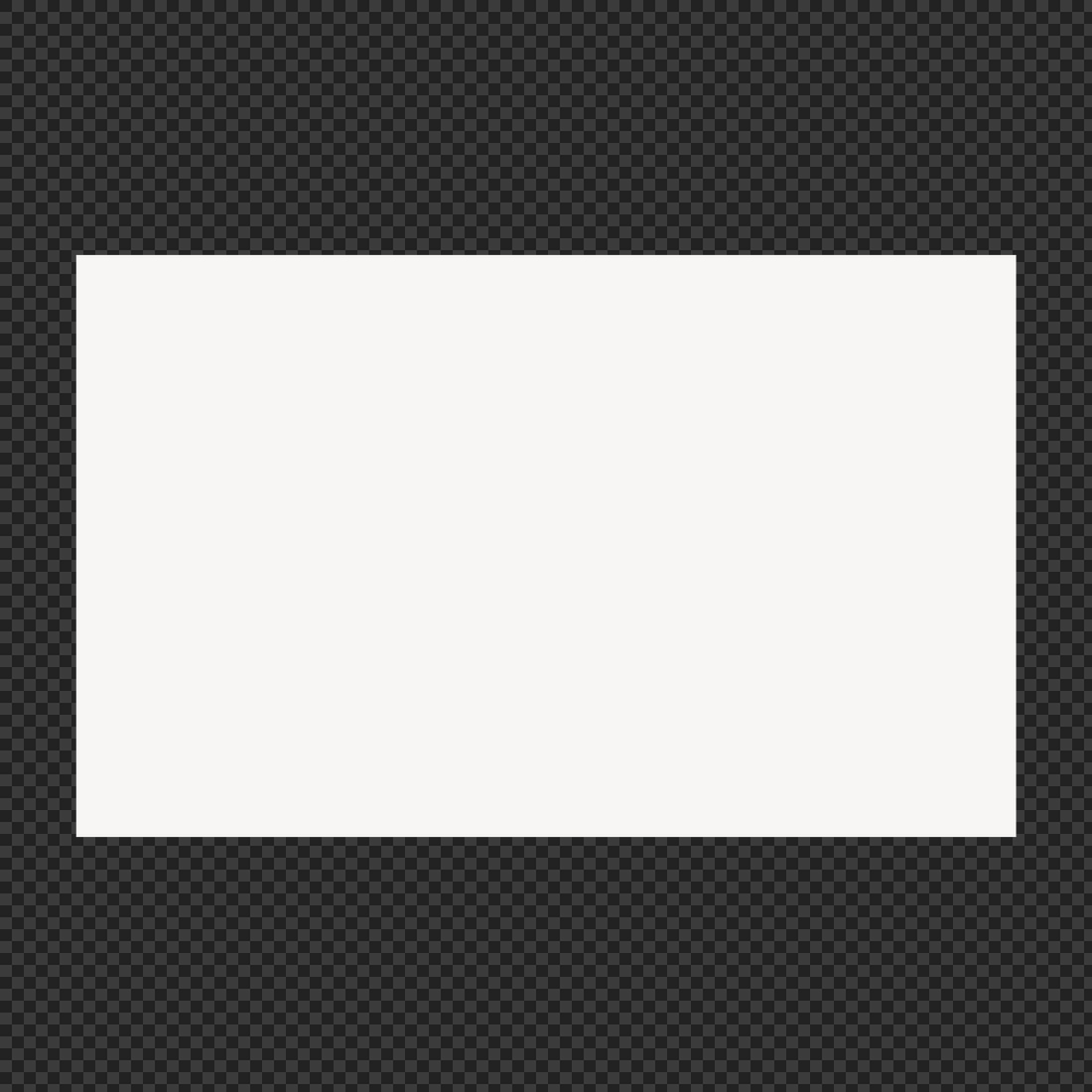 White rectangle png clipart, flat | Premium PNG - rawpixel