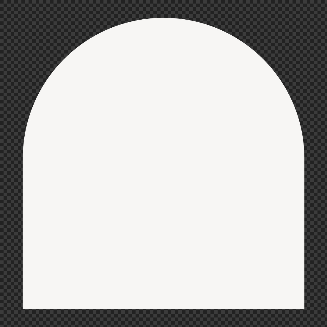 Arch shape png clipart, white | Premium PNG - rawpixel