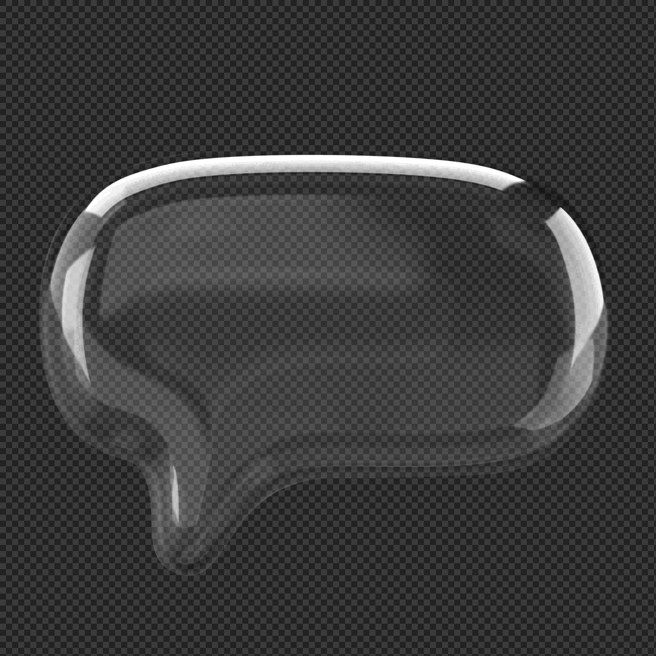 Speech bubble png 3D bubble | Premium PNG - rawpixel