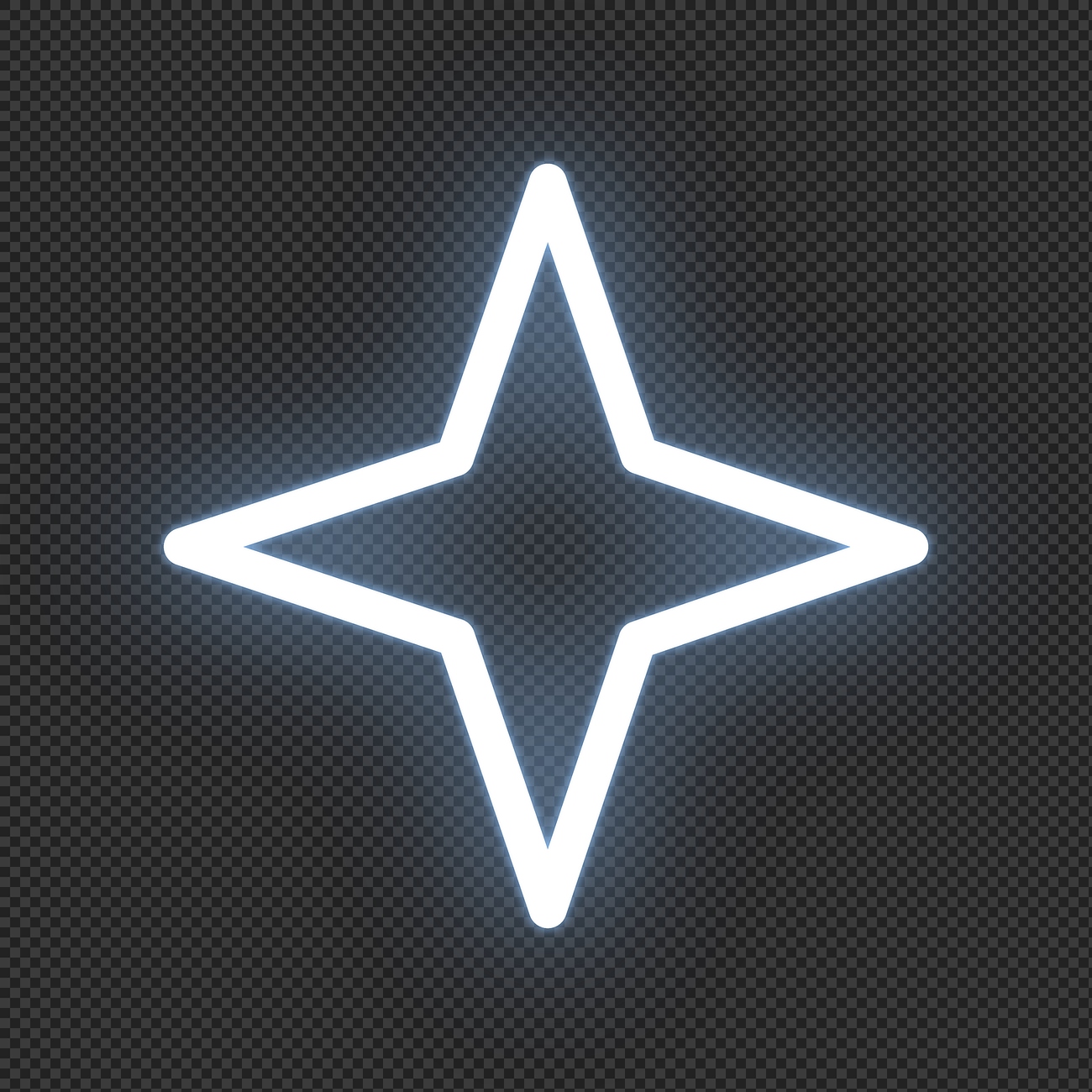 Blink icon png white blue | Premium PNG - rawpixel