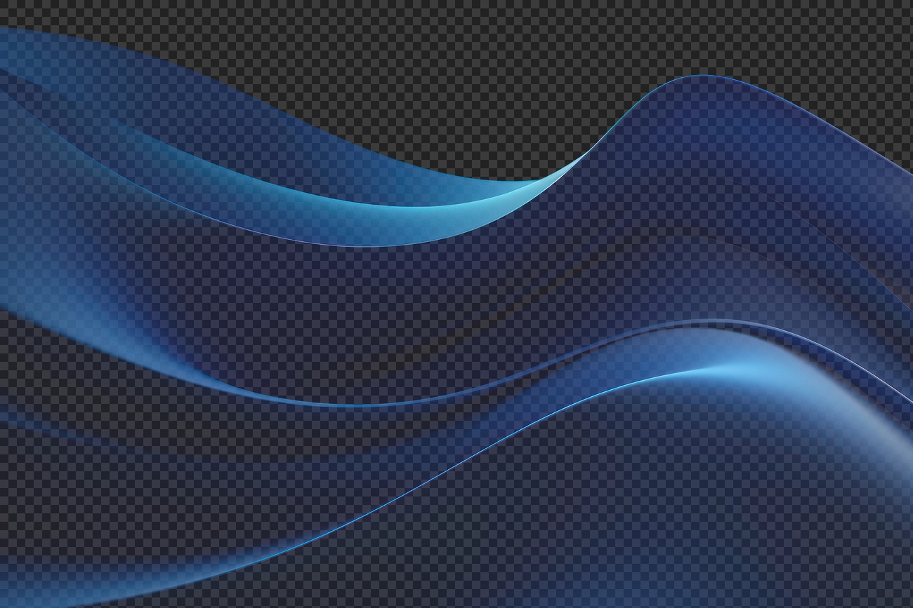 PNG Abstract blue wave overlay | Premium PNG - rawpixel