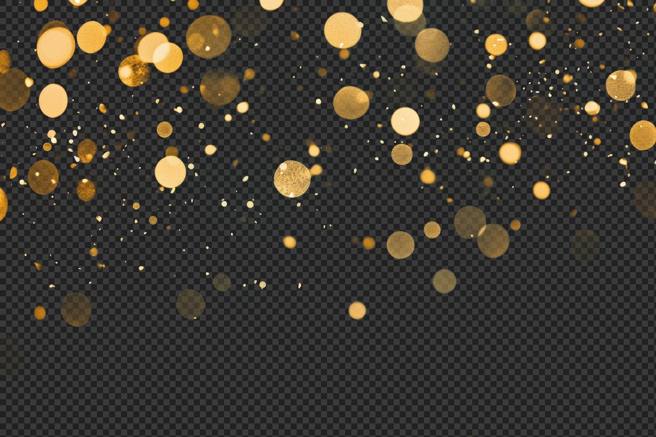 PNG Gold glitter confetti bokeh | Free PNG - rawpixel