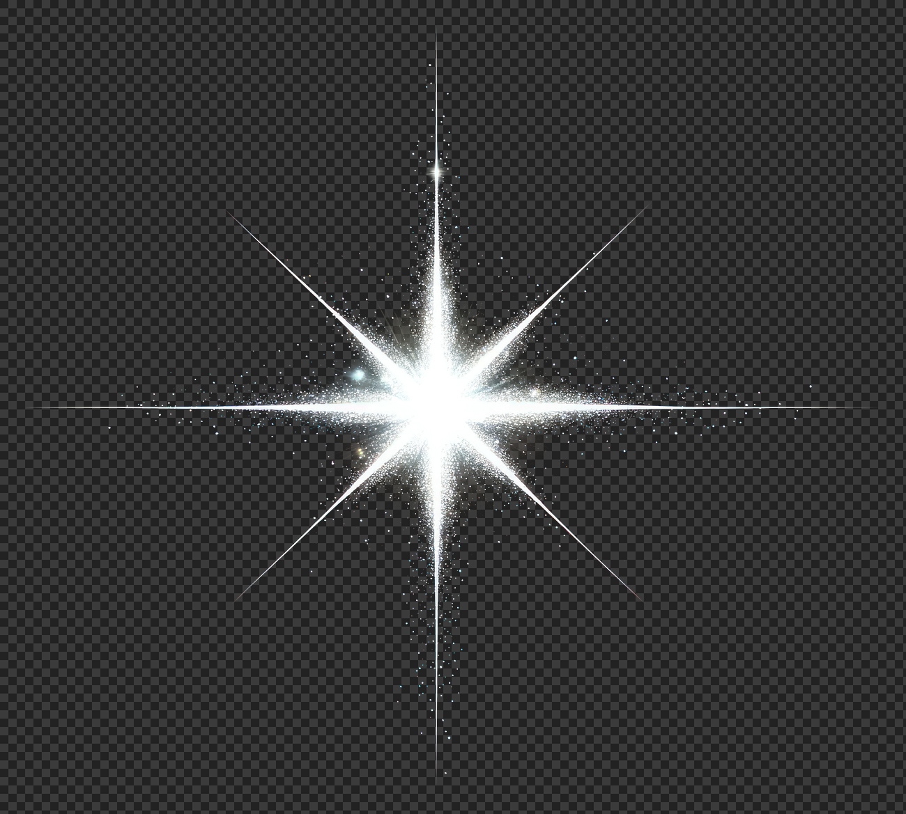 PNG Four-point star light flare | Free PNG - rawpixel