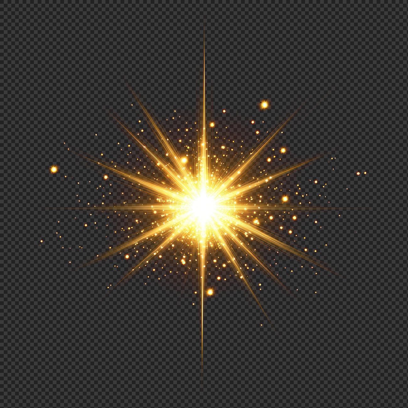 PNG vector glowing gold light | Free PNG - rawpixel