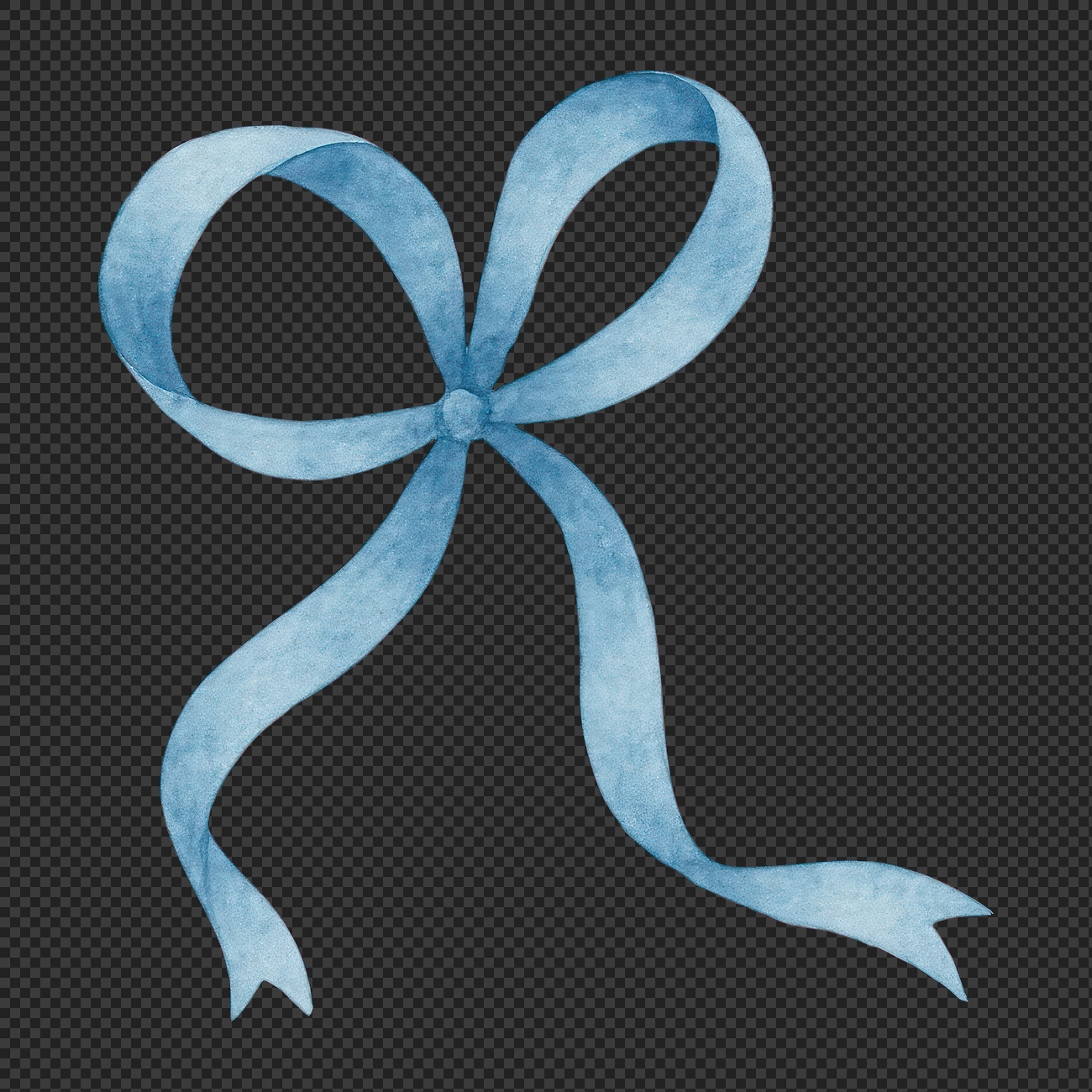 PNG Elegant blue watercolor ribbon | Free PNG - rawpixel