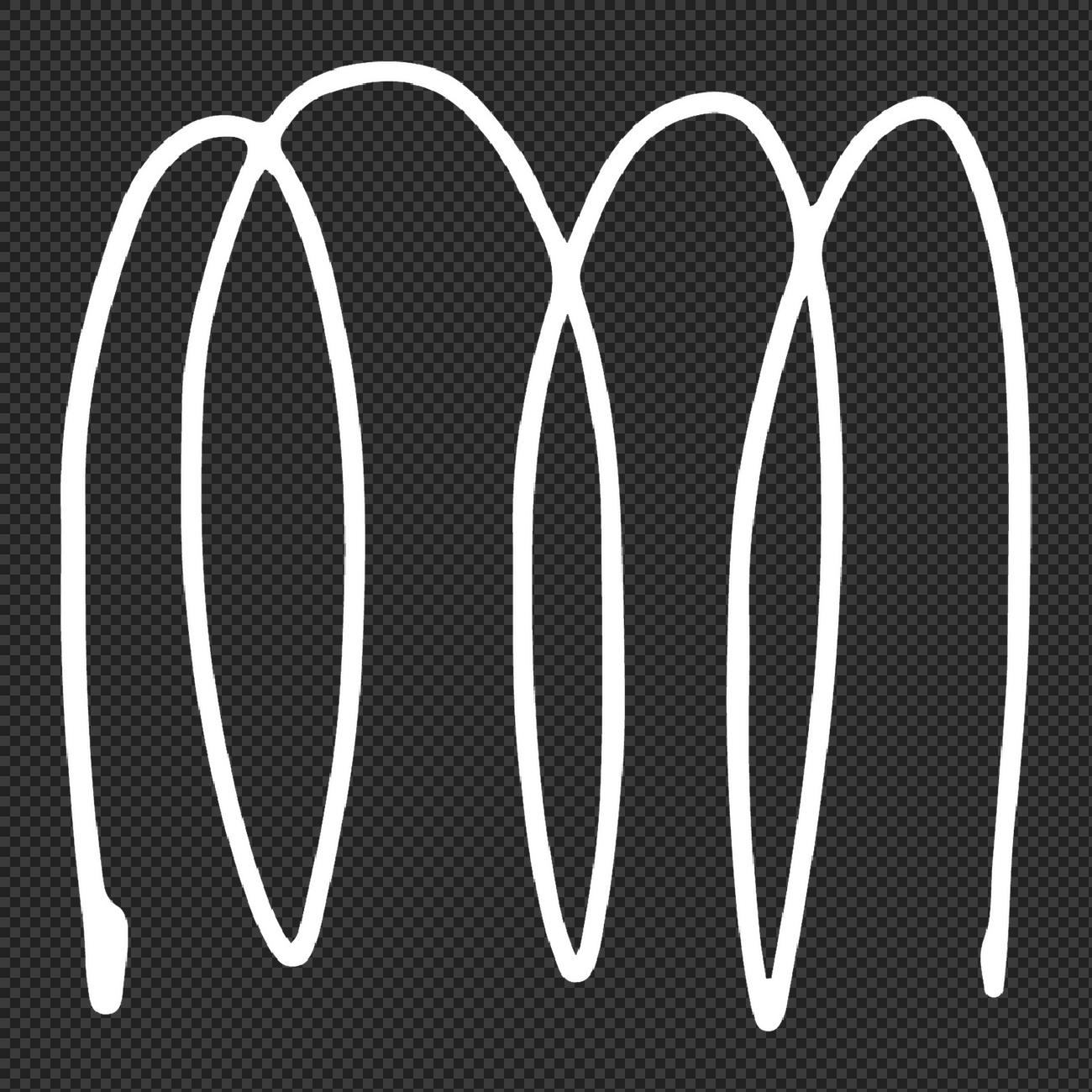 Doodle line png sticker, transparent | Premium PNG - rawpixel