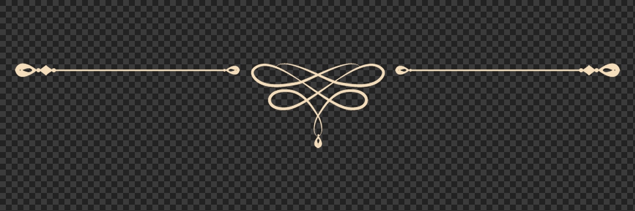 Gold flourish divider png sticker, | Free PNG - rawpixel