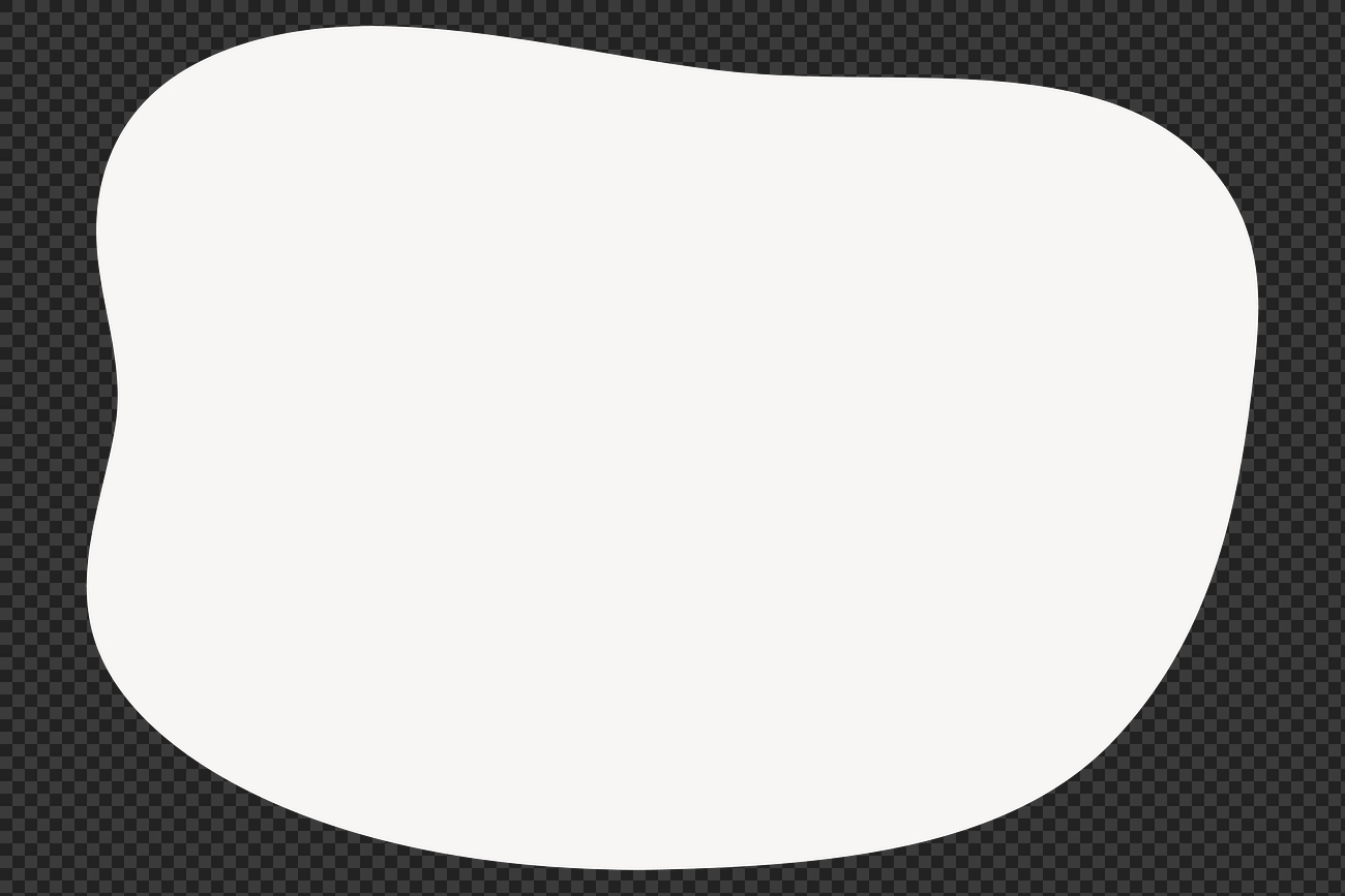 PNG white organic shape transparent | Premium PNG - rawpixel