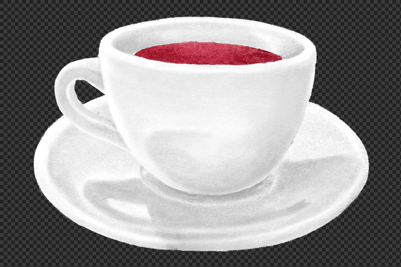 Red tea png, aesthetic illustration, | Free PNG - rawpixel