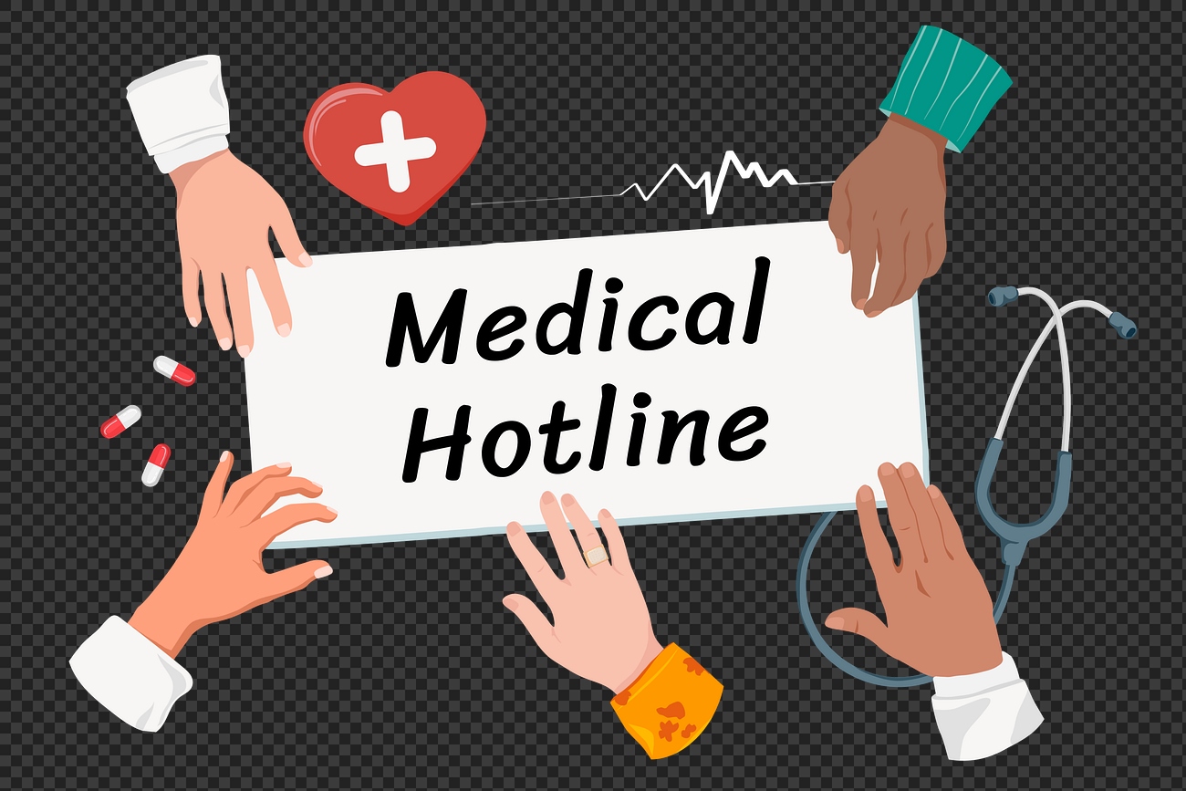 Medical hotline png diverse hands, | Free PNG - rawpixel
