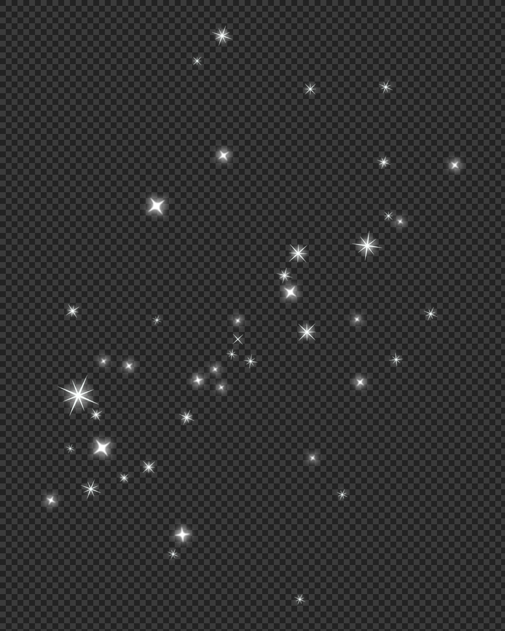 PNG Sparkly stars, starry sky | Premium PNG - rawpixel