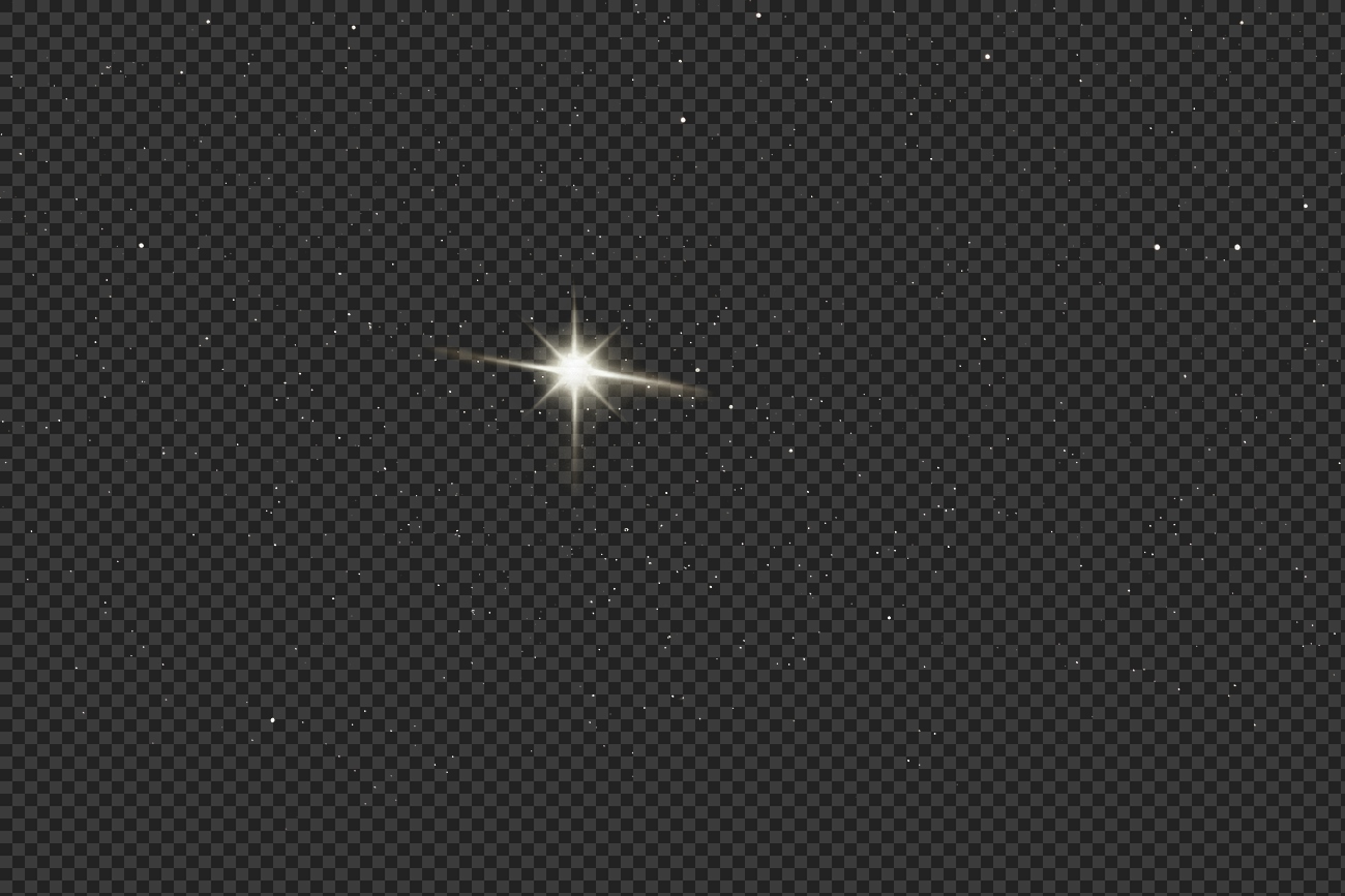 PNG shining star effect, transparent | Premium PNG - rawpixel