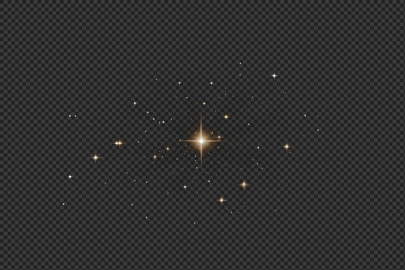 PNG shiny star effect, transparent | Premium PNG - rawpixel