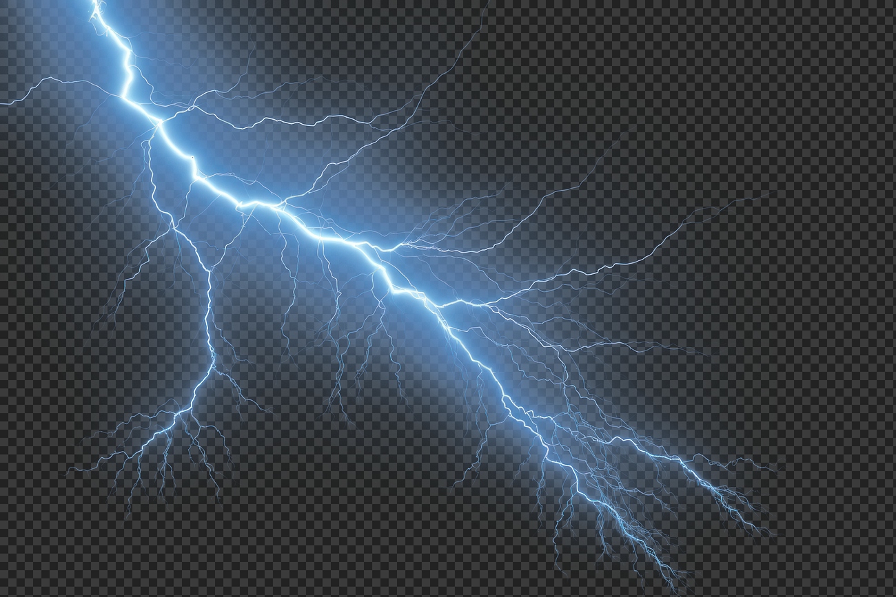 PNG blue lightning effect, transparent | Free PNG - rawpixel