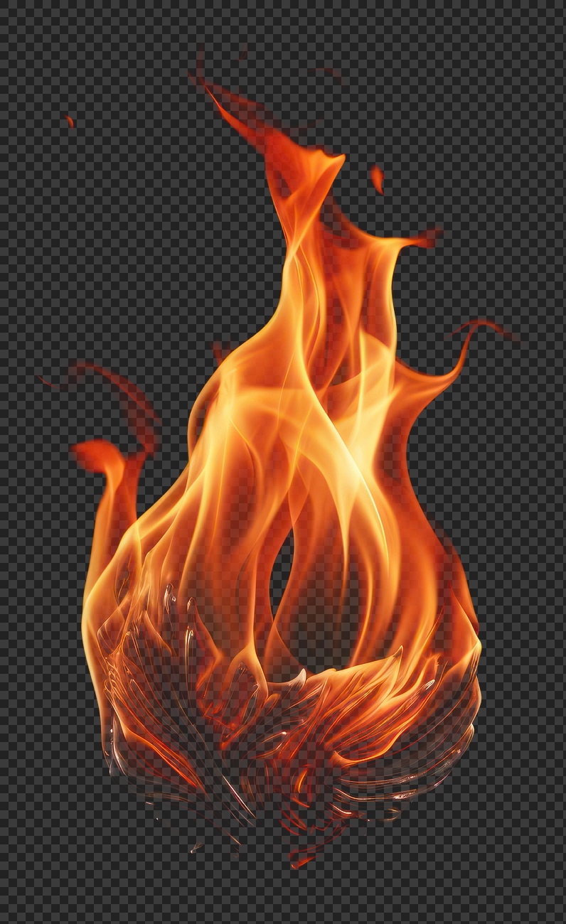 PNG Flame bonfire black background | Free PNG - rawpixel