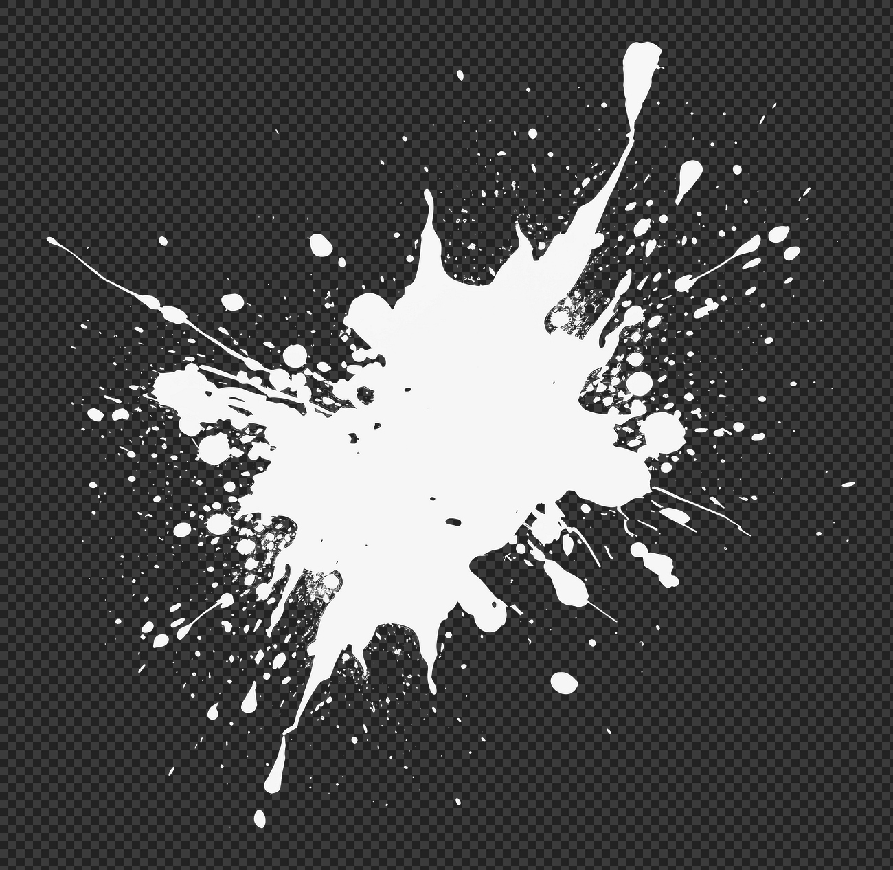 White ink splash effect png | Premium PNG - rawpixel