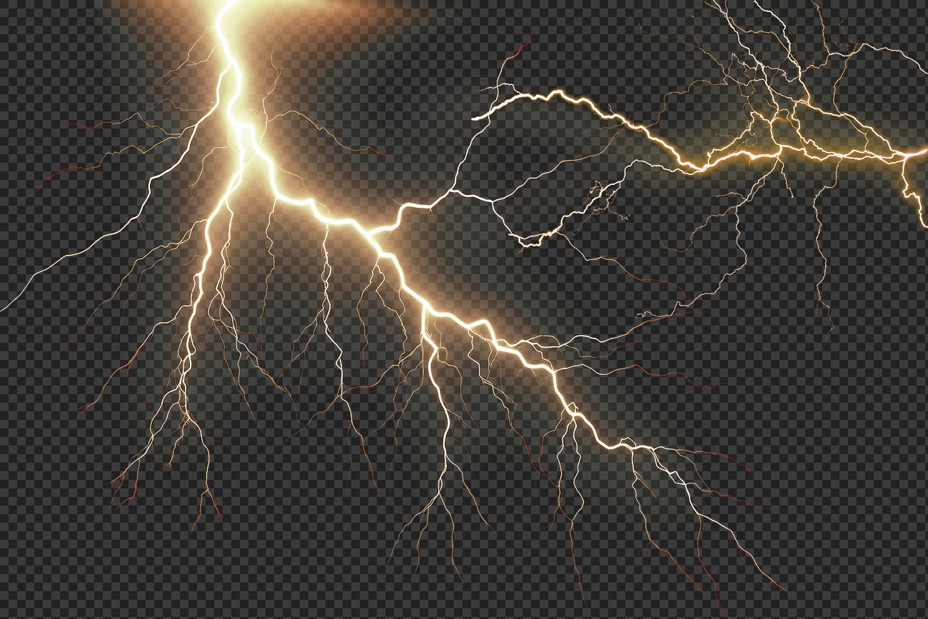 PNG Lightning thunder overlay effect | Premium PNG - rawpixel